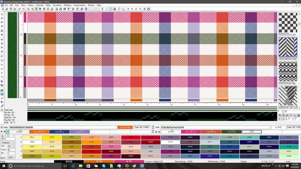 Design Dobby For Yarn Dyed & Dobby Woven Fabrics ~ PT. KEB